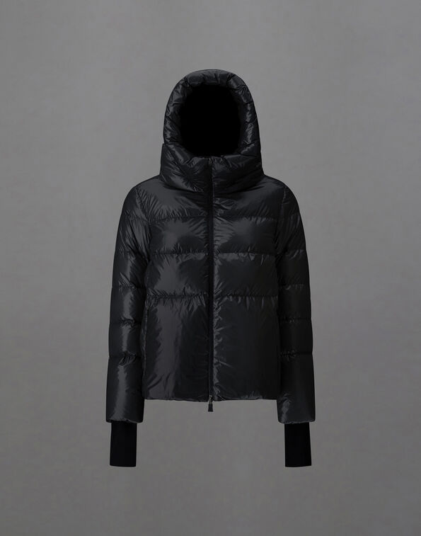 Herno® women's outerwear sales - Coats, Down jackets - LAMINAR JACKET IN 2L GLAZED RIPSTOP