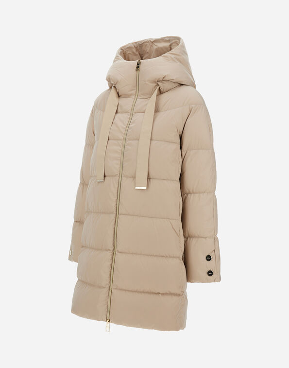 A-SHAPE JACKET IN SATIN in Grey for Women | Herno®