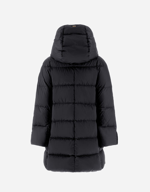 A-SHAPE JACKET IN SATIN in Grey for Women | Herno®