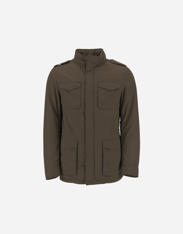 WASHED NYLON FIELD JACKET