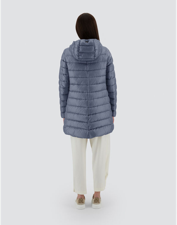 RESORT A-SHAPE JACKET IN NYLON ULTRALIGHT in Black for Women | Herno®