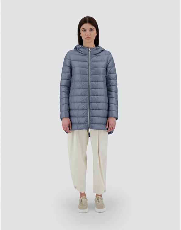 RESORT A-SHAPE JACKET IN NYLON ULTRALIGHT in Black for Women | Herno®