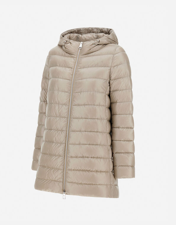 RESORT A-SHAPE JACKET IN NYLON ULTRALIGHT in Black for Women | Herno®