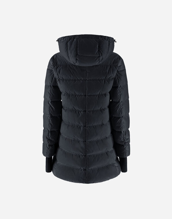 A-SHAPE JACKET IN NYLON CHAMONIX in Black for Women | Herno®