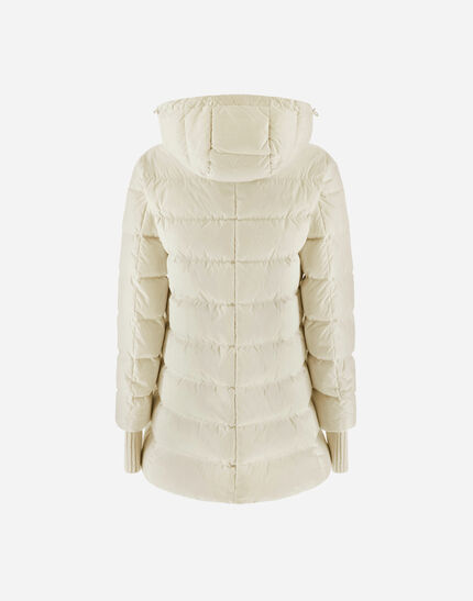 A-SHAPE JACKET IN NYLON CHAMONIX in Black for Women | Herno®